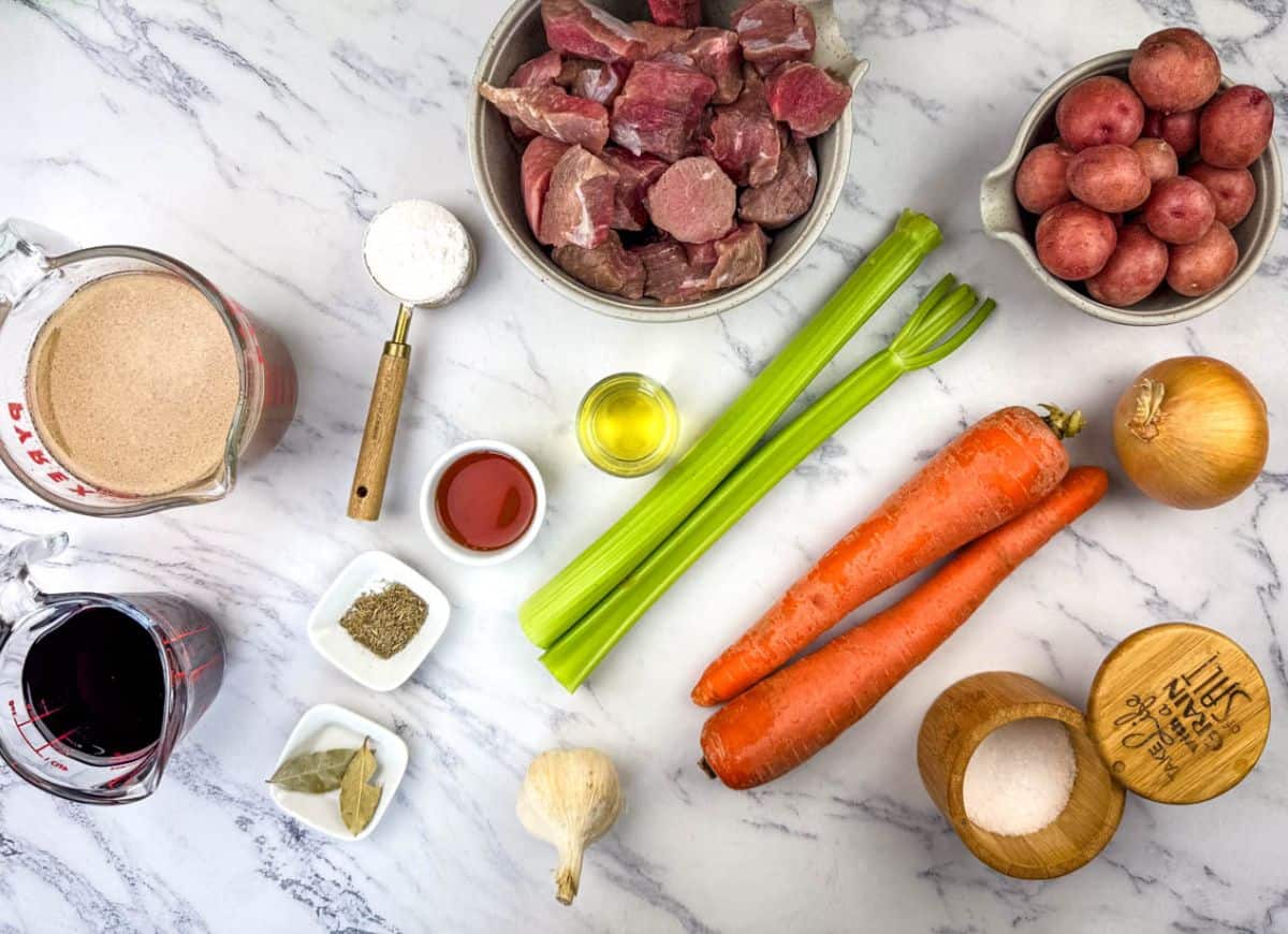 Old-Fashioned Beef Stew - Retro Recipe Book