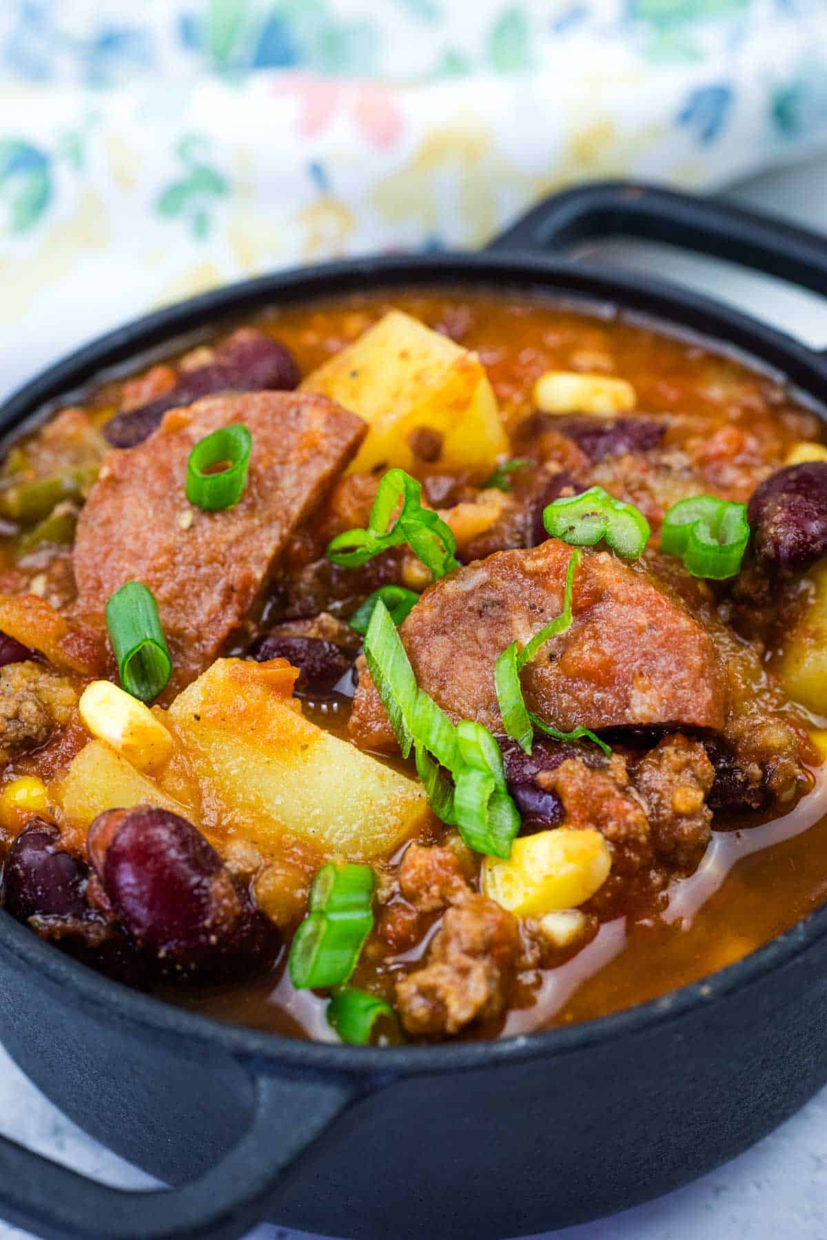 Texas Cowboy Stew - Retro Recipe Book