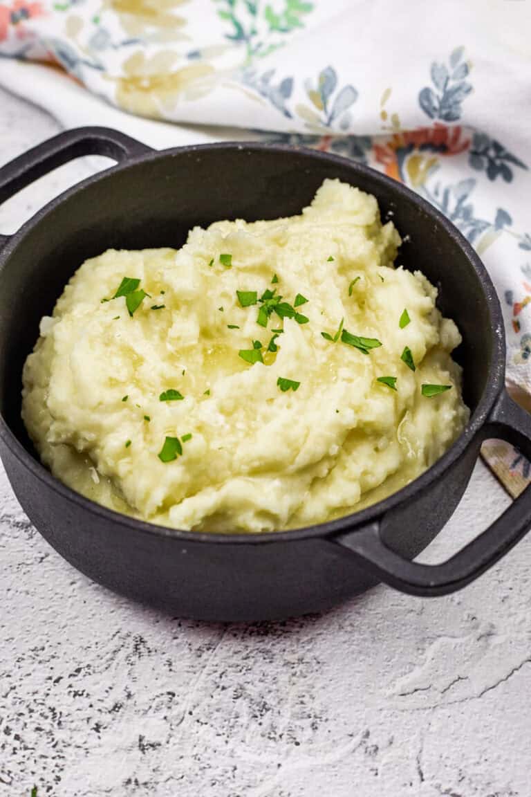 Grandma's Mashed Potatoes - Retro Recipe Book