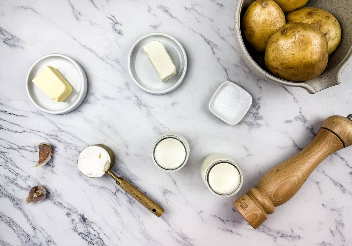 Grandma's Mashed Potatoes - Retro Recipe Book