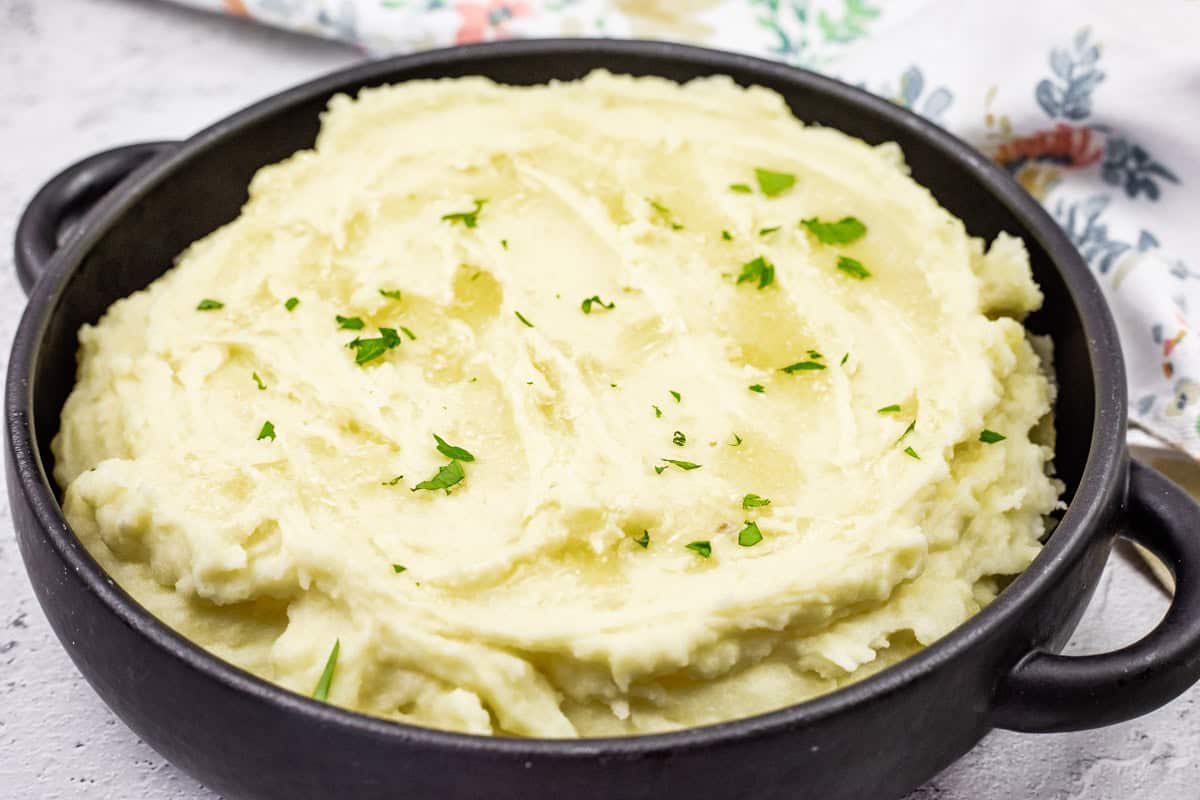Grandma's Mashed Potatoes - Retro Recipe Book