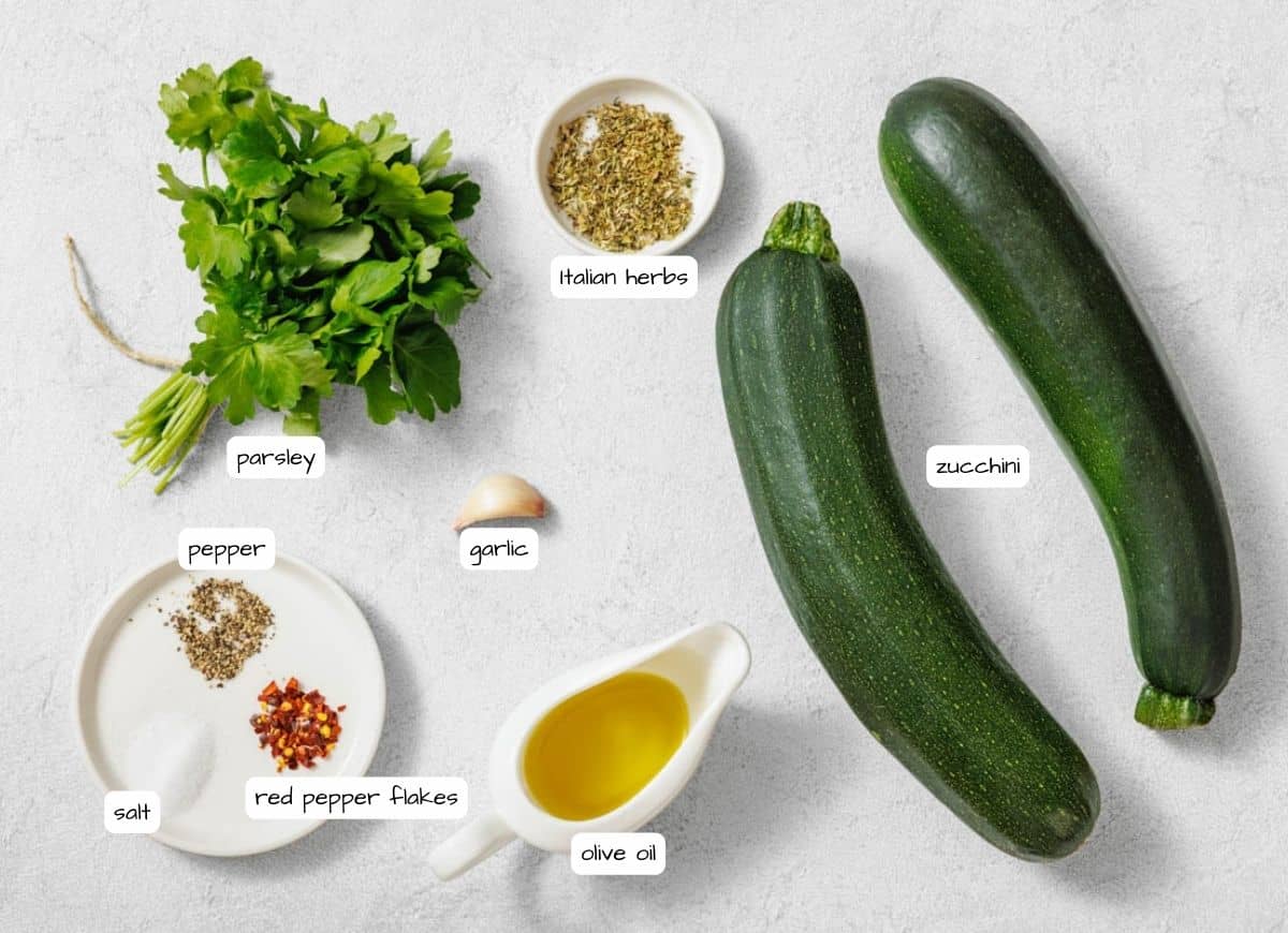 Italian Sauteed Zucchini - Retro Recipe Book