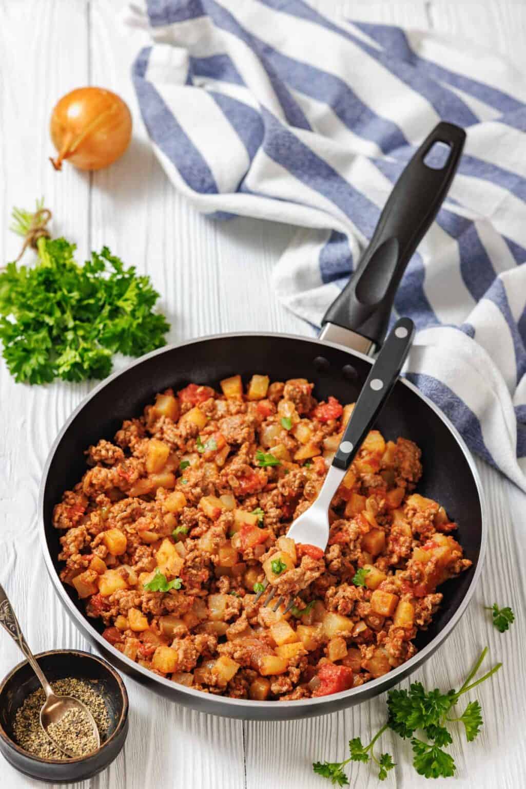 Recipe for Poor Man’s Meal - Retro Recipe Book