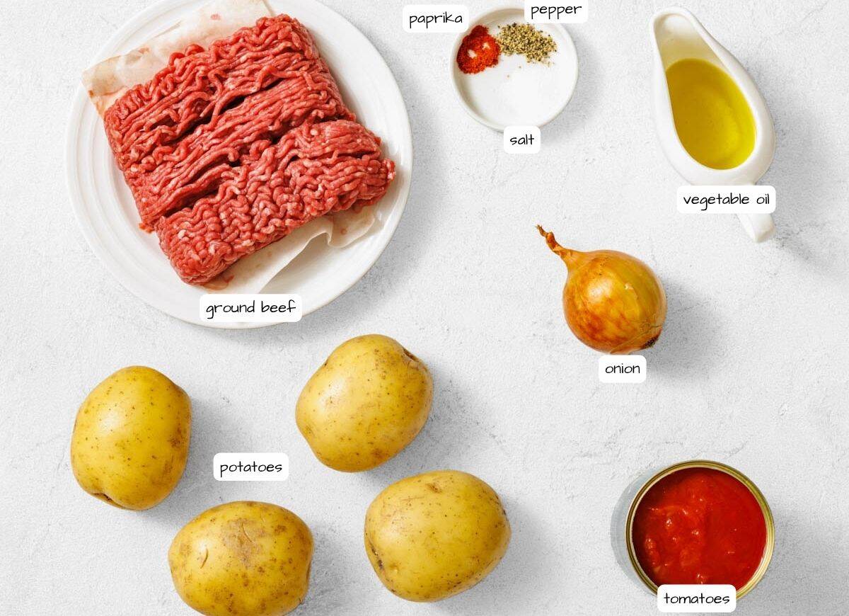 Recipe for Poor Man’s Meal - Retro Recipe Book