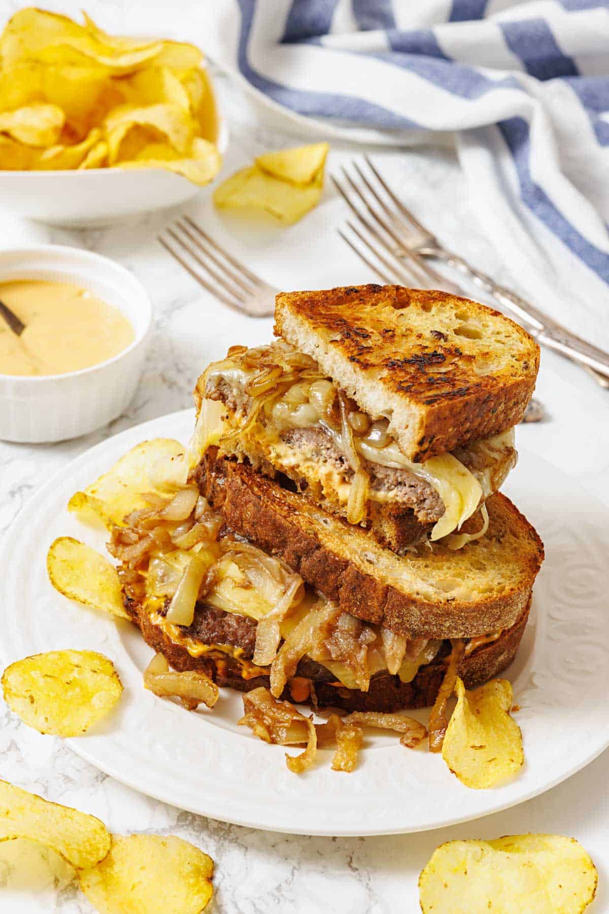 Classic Patty Melt - Retro Recipe Book