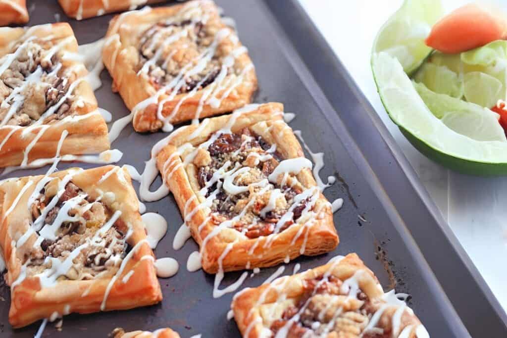 Dutch Apple Danishes - Retro Recipe Book